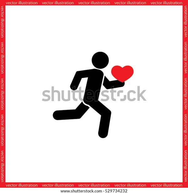 People Heart Icon Vector Illustration Eps Stock Vector (Royalty Free ...