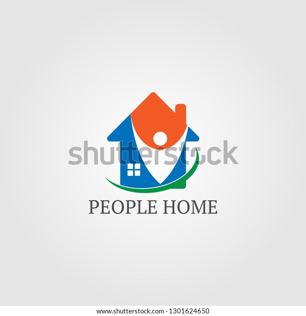 people home icons template, vector logo for business corporate, housing ...