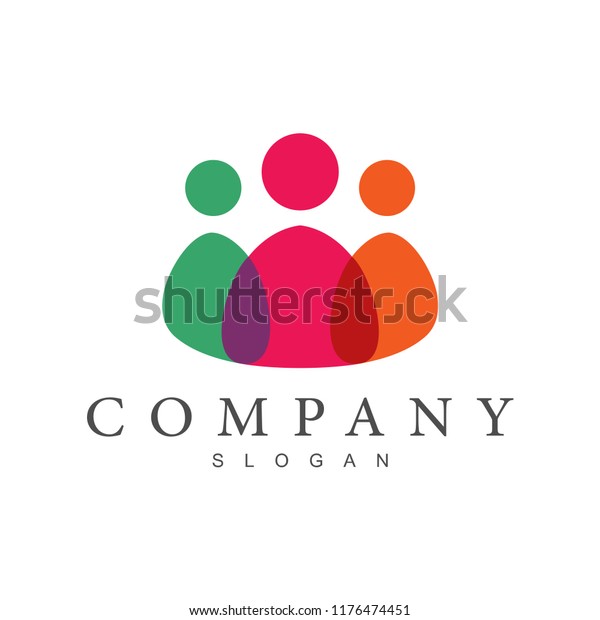 People Hub Logo Community Logo Template Stock Vector (Royalty Free ...