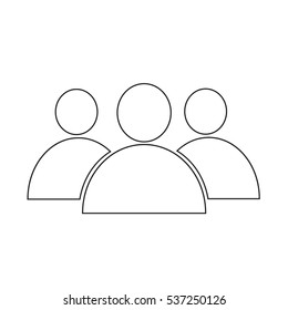 People Icon Stock Vector (Royalty Free) 537250126 | Shutterstock