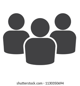 People Icon Group Icon Stock Vector (Royalty Free) 1130350694 ...