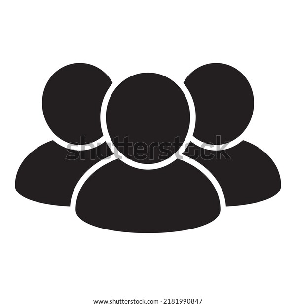 People Icon Group Icon Vector Illustration Stock Vector (Royalty Free ...
