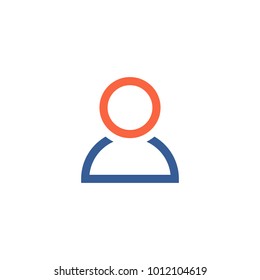 Human Vector Icon Stock Vector (Royalty Free) 1273186606