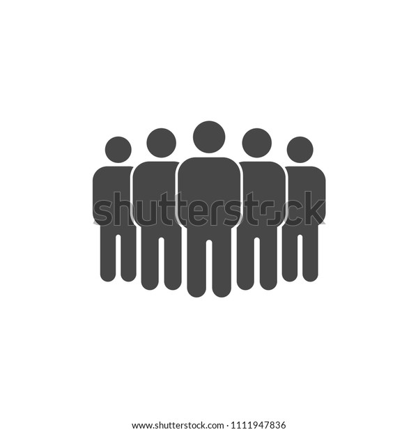 People Icon Pictogram Stock Vector (Royalty Free) 1111947836 | Shutterstock