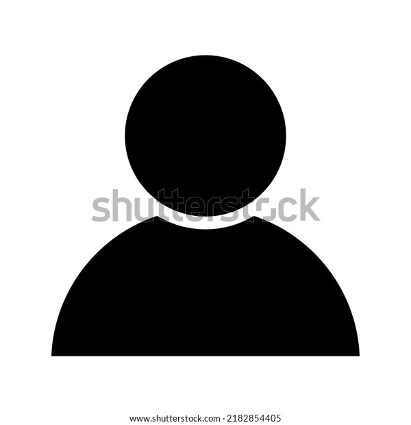 People Icon Profile Sign Vector Illustration Stock Vector (Royalty Free ...
