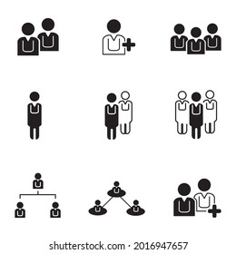 People Icon Set People Icon Pack Stock Vector (Royalty Free) 2016947657 | Shutterstock