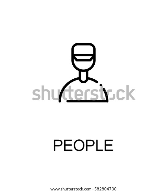 People Icon People Single High Quality Stock Vector (Royalty Free ...