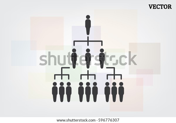 People Icon Vector Illustration Eps10 Organization Stock Vector ...