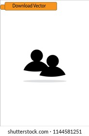 People Icon Vector Profil Icon Stock Vector (Royalty Free) 1144581251 ...