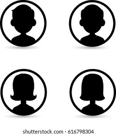 People Icons Illustrator Eps 10 Stock Vector (Royalty Free) 616798304 ...
