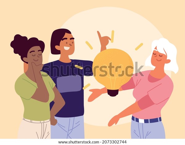 People Idea Concept Stock Vector (Royalty Free) 2073302744 | Shutterstock