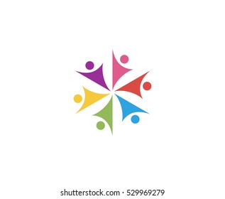 People Logo Stock Vector (Royalty Free) 529969279 | Shutterstock