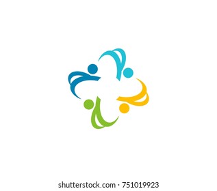 People Media Logo Design Modern Logo Stock Vector (Royalty Free ...