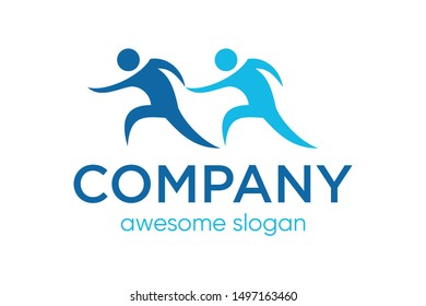 People Logo Template Ready Use Stock Vector (Royalty Free) 1497163460 ...