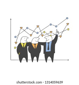 People Look Visual Indicators Graphics Stock Vector (Royalty Free ...