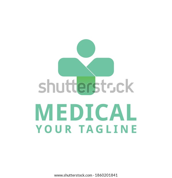 People Medical Logo Design Vector Stock Vector (Royalty Free ...