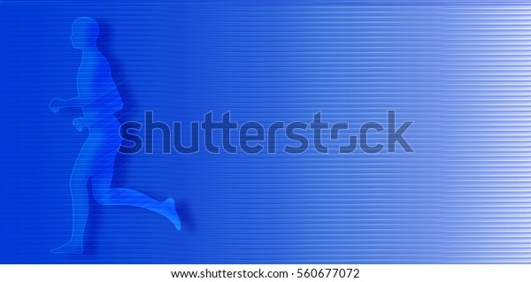 People Men Running Background Stock Vector (Royalty Free) 560677072 ...