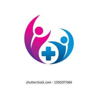 People Plus Logo Template Icon Symbol: เวกเตอร์สต็อก (ปลอดค่าลิขสิทธิ์ ...