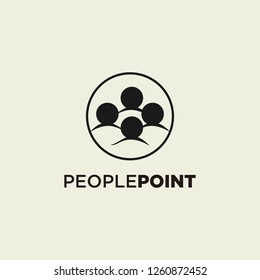 People Point Infinite Shape Concept Loop Stock Vector (Royalty Free ...