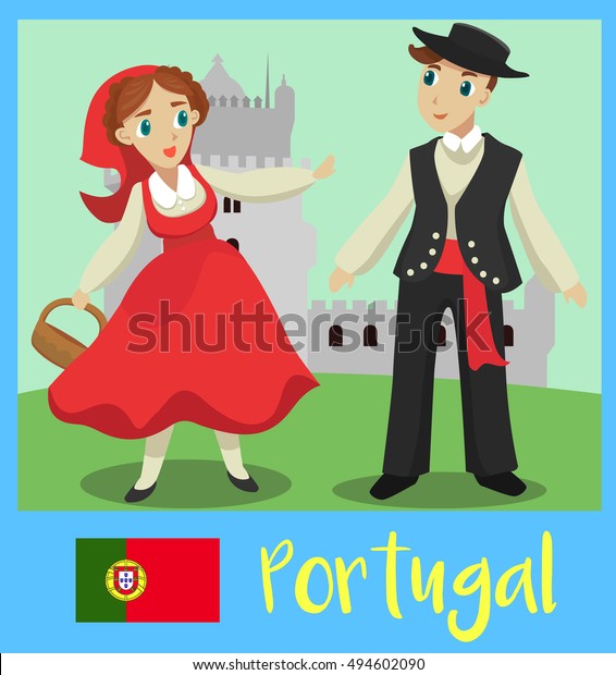 People Portugal Stock Vector (Royalty Free) 494602090