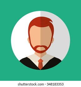 People Profile Graphic Design Vector Illustration Stock Vector (Royalty ...