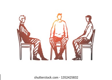 539 Counselling sketch Images, Stock Photos & Vectors | Shutterstock
