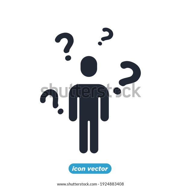 People Question Icon People Question Symbol Stock Vector (Royalty Free ...