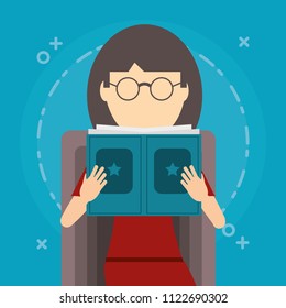 People Reading Design Stock Vector (Royalty Free) 1122690302 | Shutterstock