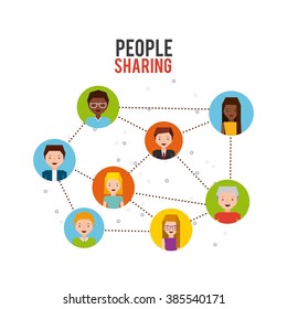 People Sharing Design Stock Vector (Royalty Free) 385540171 | Shutterstock