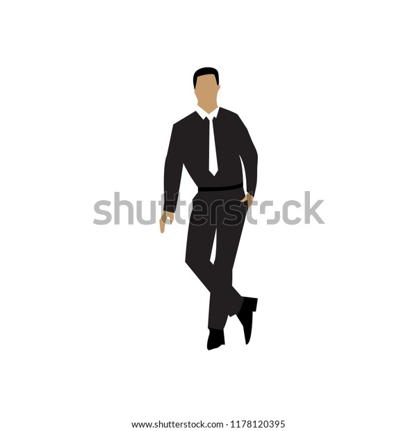 People Standing Flat Style Vector Graphic Stock Vector (Royalty Free ...