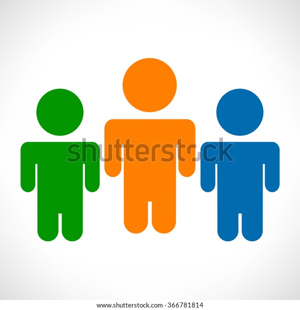 People Symbol Vector Illustration : image vectorielle de stock (libre ...