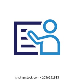 People Talk Explain Icon Logo Design Stock Vector (Royalty Free) 1036251913