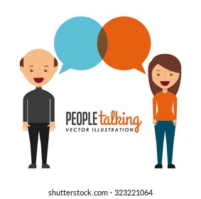 People Talking Design Stock Vector (Royalty Free) 408388762 | Shutterstock