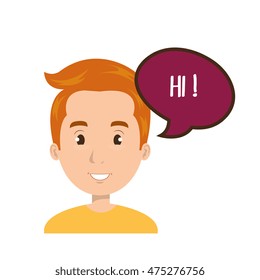 People Talking Speech Communication Vector Illustration Stock Vector ...