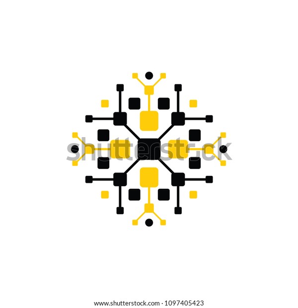 People Tech Logo Template Stock Vector (Royalty Free) 1097405423 ...