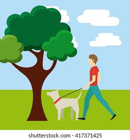 People Walk Design Stock Vector (Royalty Free) 417371425 | Shutterstock