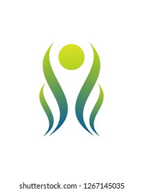 People Wave Logo Template Stock Vector (Royalty Free) 1267145035 ...