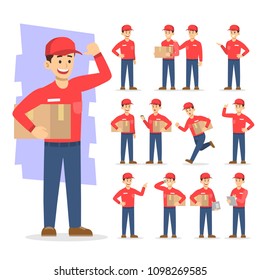 People Working Vector Icon Illustration Character Stock Vector (Royalty ...