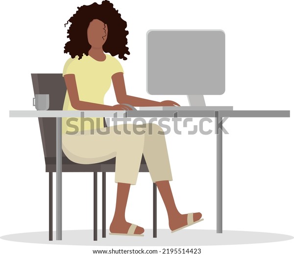 People Working Vector Illustration People Working Stock Vector (Royalty ...