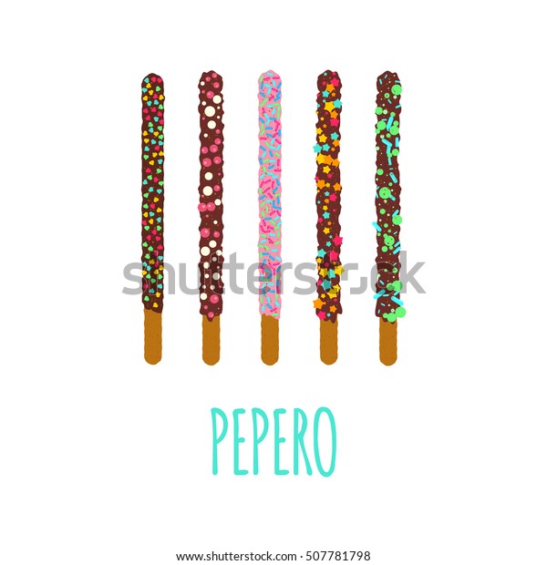 Pepero Poster Design Template South Korean Stock Vector (Royalty Free ...