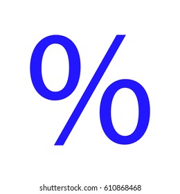 Percent Icon Stock Vector (Royalty Free) 610868468 | Shutterstock