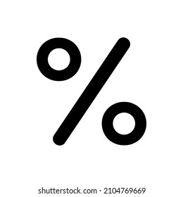 Percent Icon Vector Vector Symbol Graphic Stock Vector (Royalty Free ...