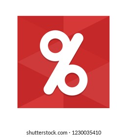 Percentage App Icon Stock Vector (Royalty Free) 1230035410 | Shutterstock