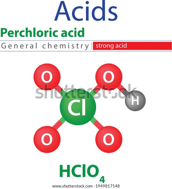 Perchloric Acid Chemistry Elements Acid Stock Vector (Royalty Free ...