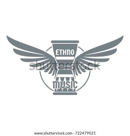 Percussion Instrument Logo Simple Illustration Percussion Stock Vector ...