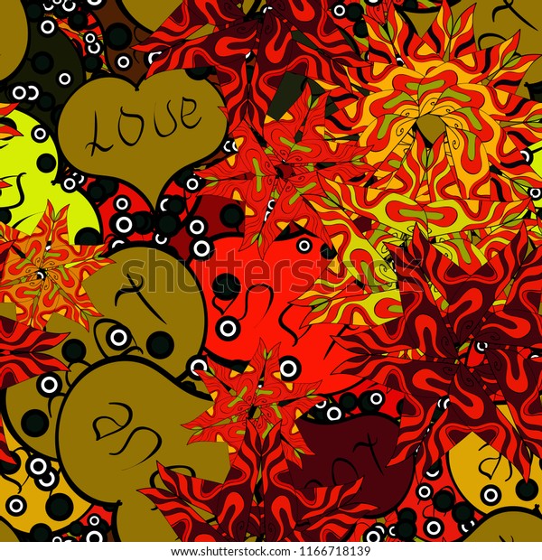 Perfect Design Element Wallpaper Textile Wedding Stock Vector (Royalty ...