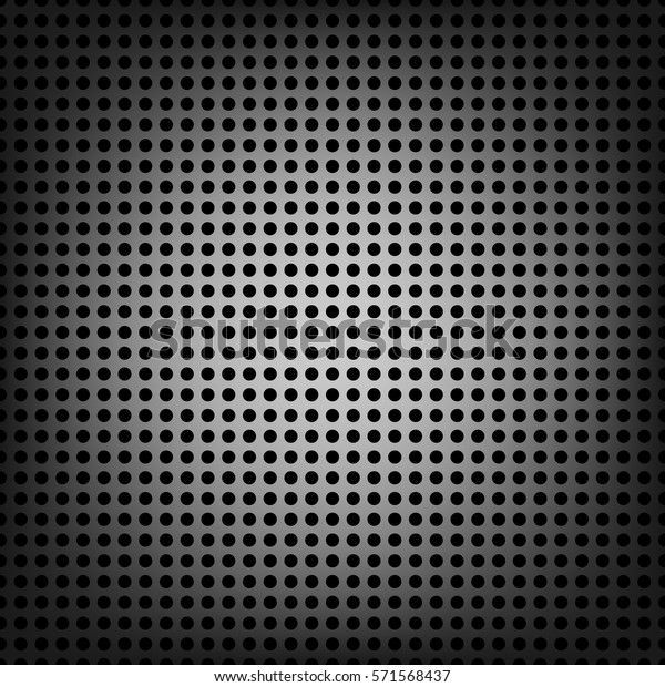 Perforated Metal Seamless Pattern Stock Vector (Royalty Free) 571568437 ...