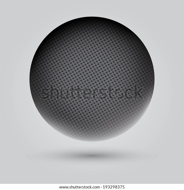 Perforated Metal Sphere Shadow Stock Vector (Royalty Free) 193298375 ...