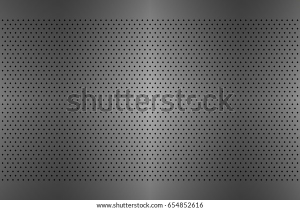 Perforated Metal Texture Aluminium Grating Abstract: เวกเตอร์สต็อก ...