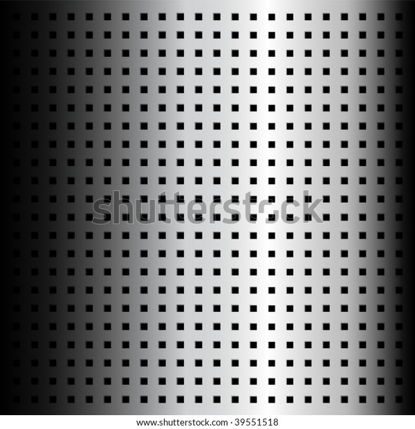 Perforated Steel Texture Stock Vector (Royalty Free) 39551518 ...